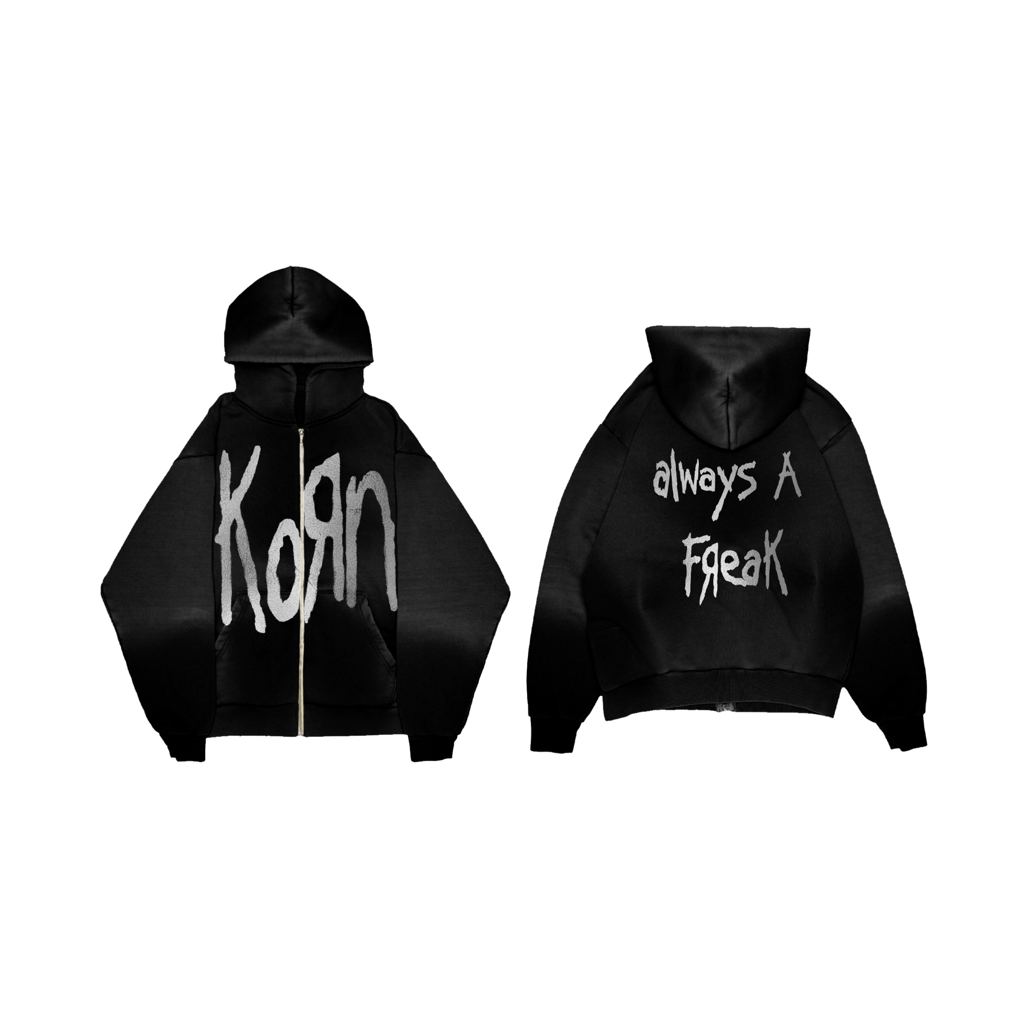 Freak Zip Up Hoodie