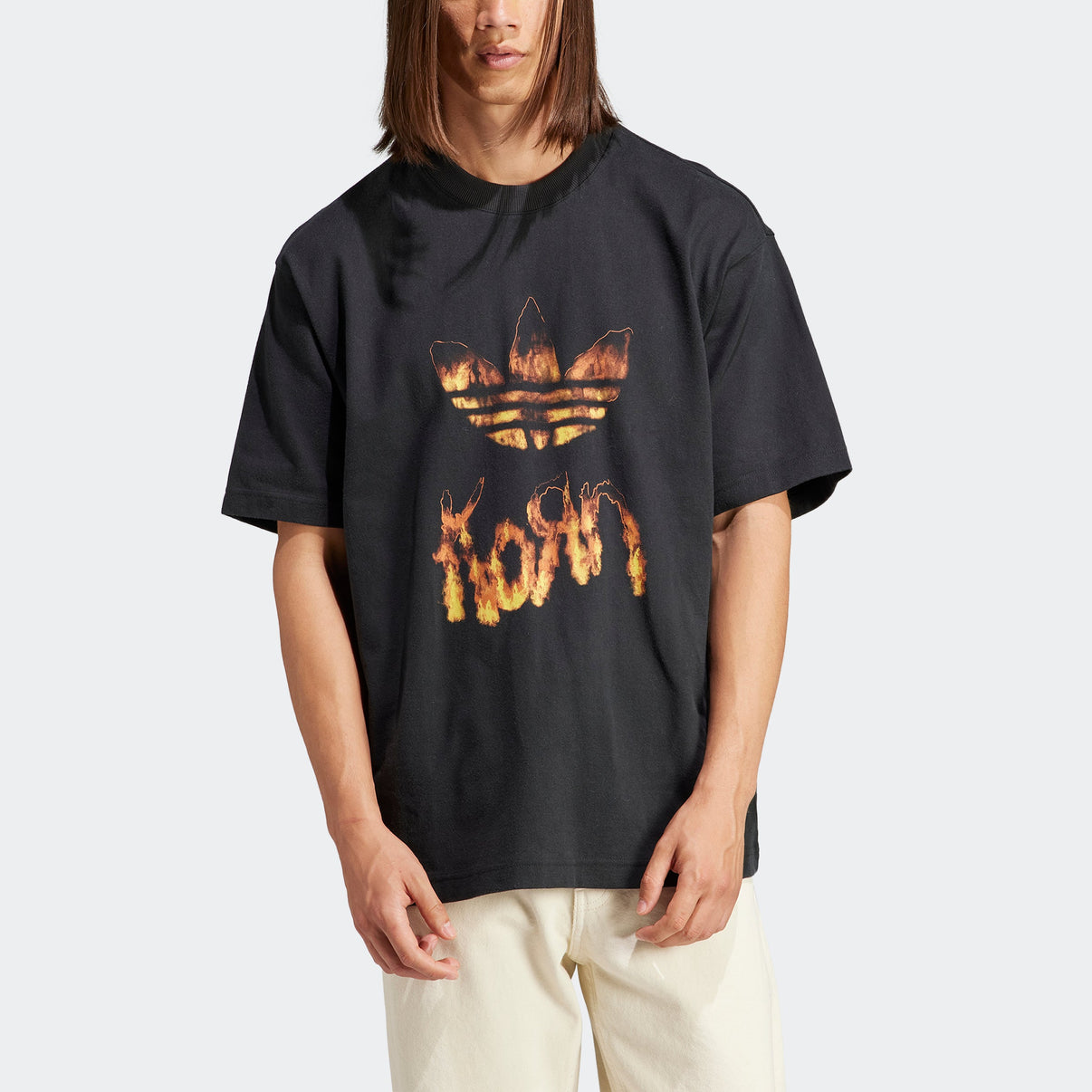 Korn x Adidas Burning Logo T-Shirt – KoRn