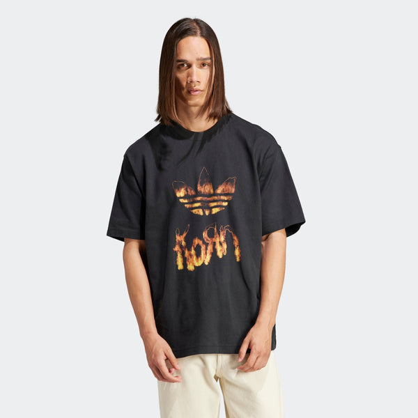 Korn x Adidas Burning Logo T-Shirt – KoRn